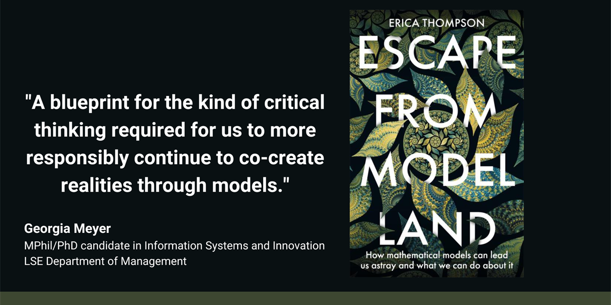 Book review: Escape from Model Land