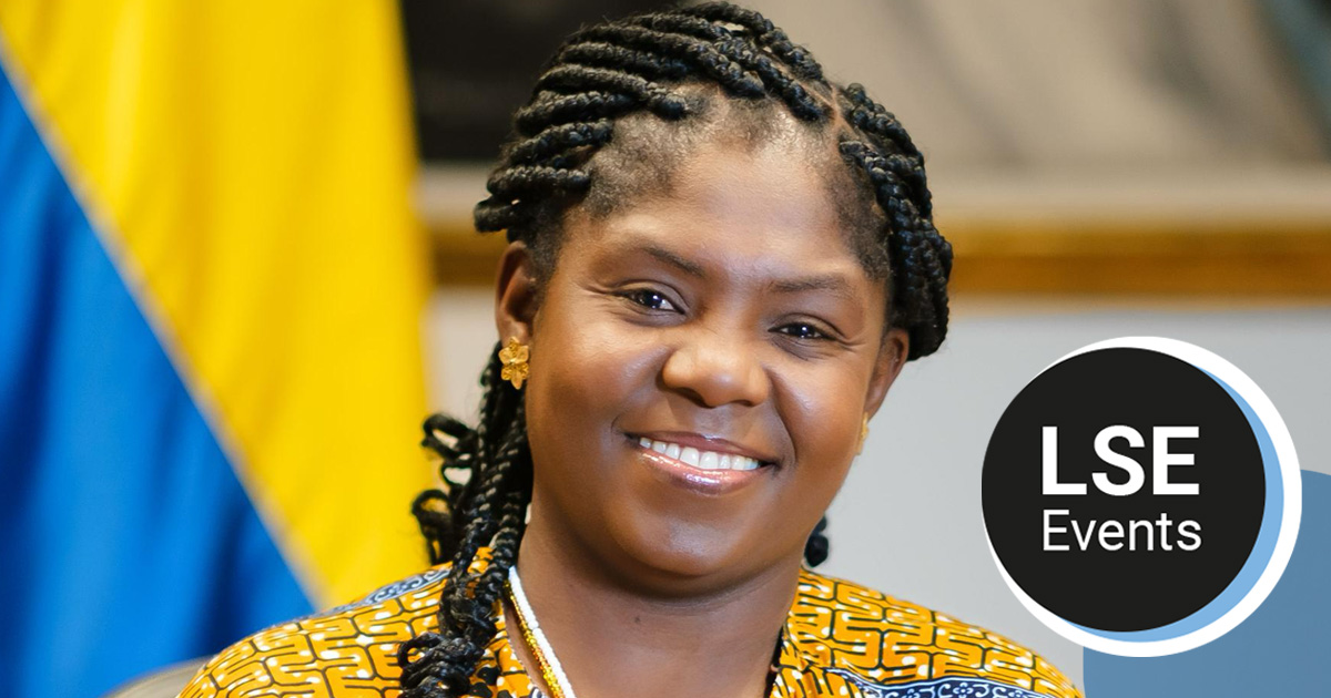 EVENT CANCELLED: Francia Elena Márquez Mina | An intergenerational dialogue - LSE