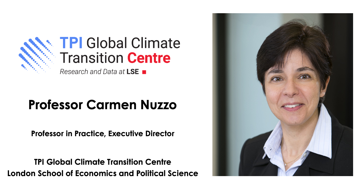 Professor Carmen Nuzzo | Executive Director, TPI Centre | LSE - LSE