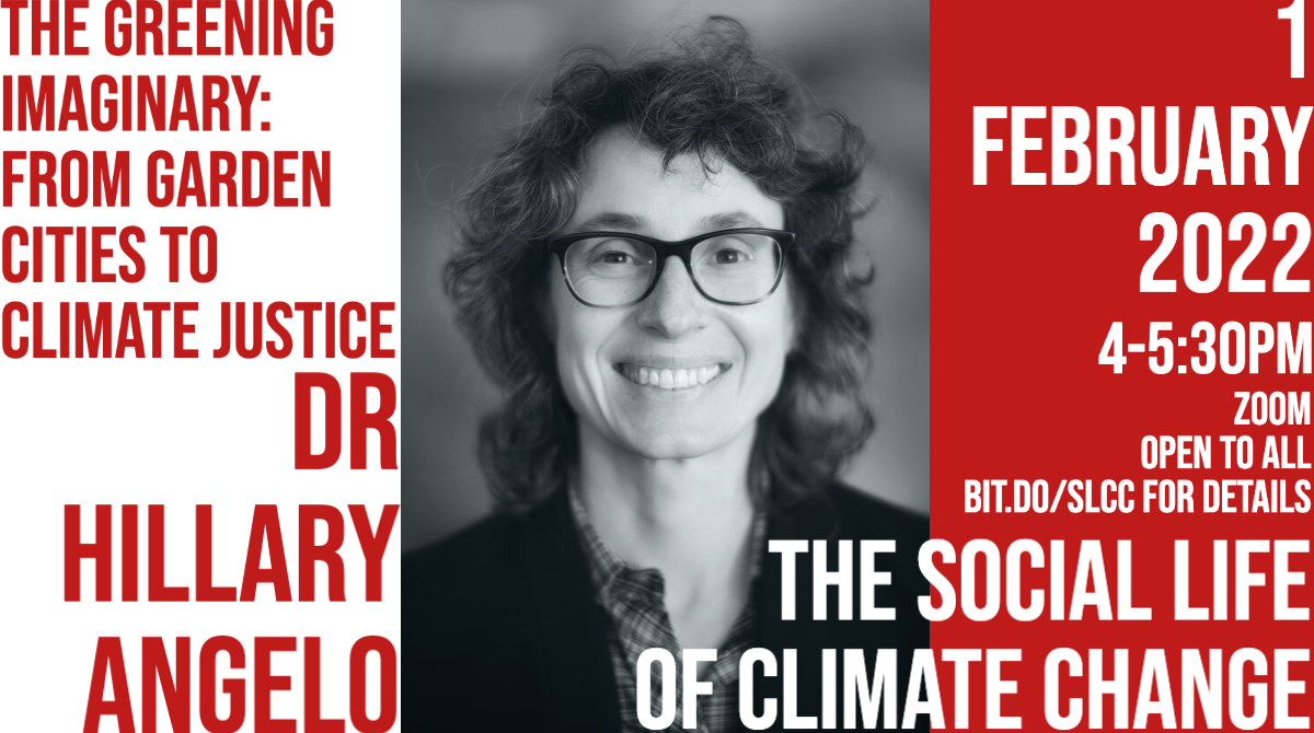 The Greening Imaginary: From Garden Cities to Climate Justice ...