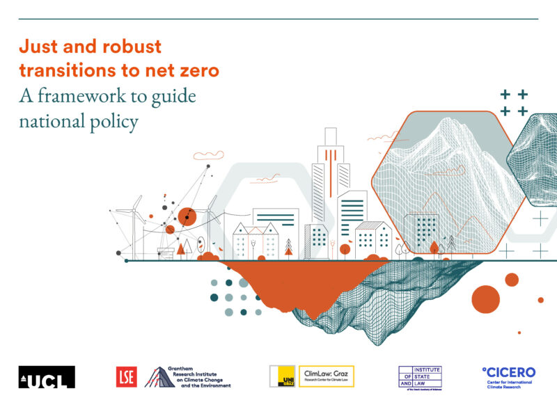 Just and robust transitions to net zero: a framework to guide national ...