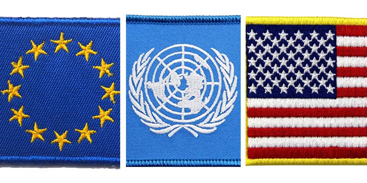 EU, UN and US collections