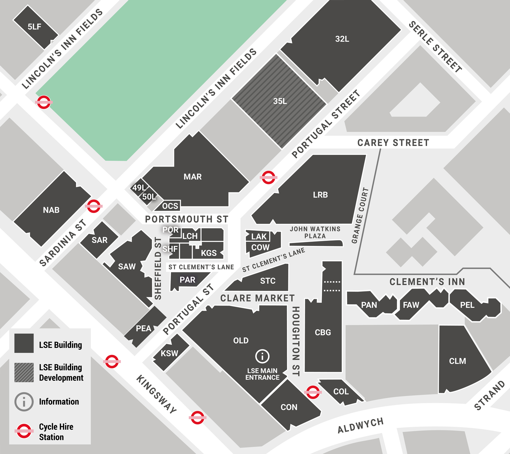 Columbia University Campus Map